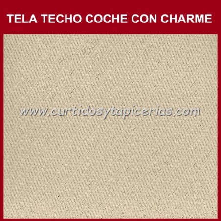 Tela Techo Coche con Charme - Color Arena